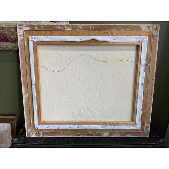 Art | Original Painting By Edward Barton Textured Old Cityscape | Poshmark